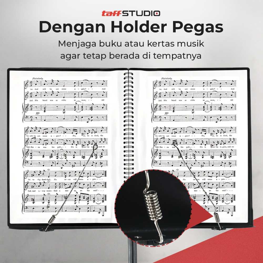 Jual Yogastore30 TaffSTUDIO Stand Teks Lagu Partitur Sheet Musik 180 ...