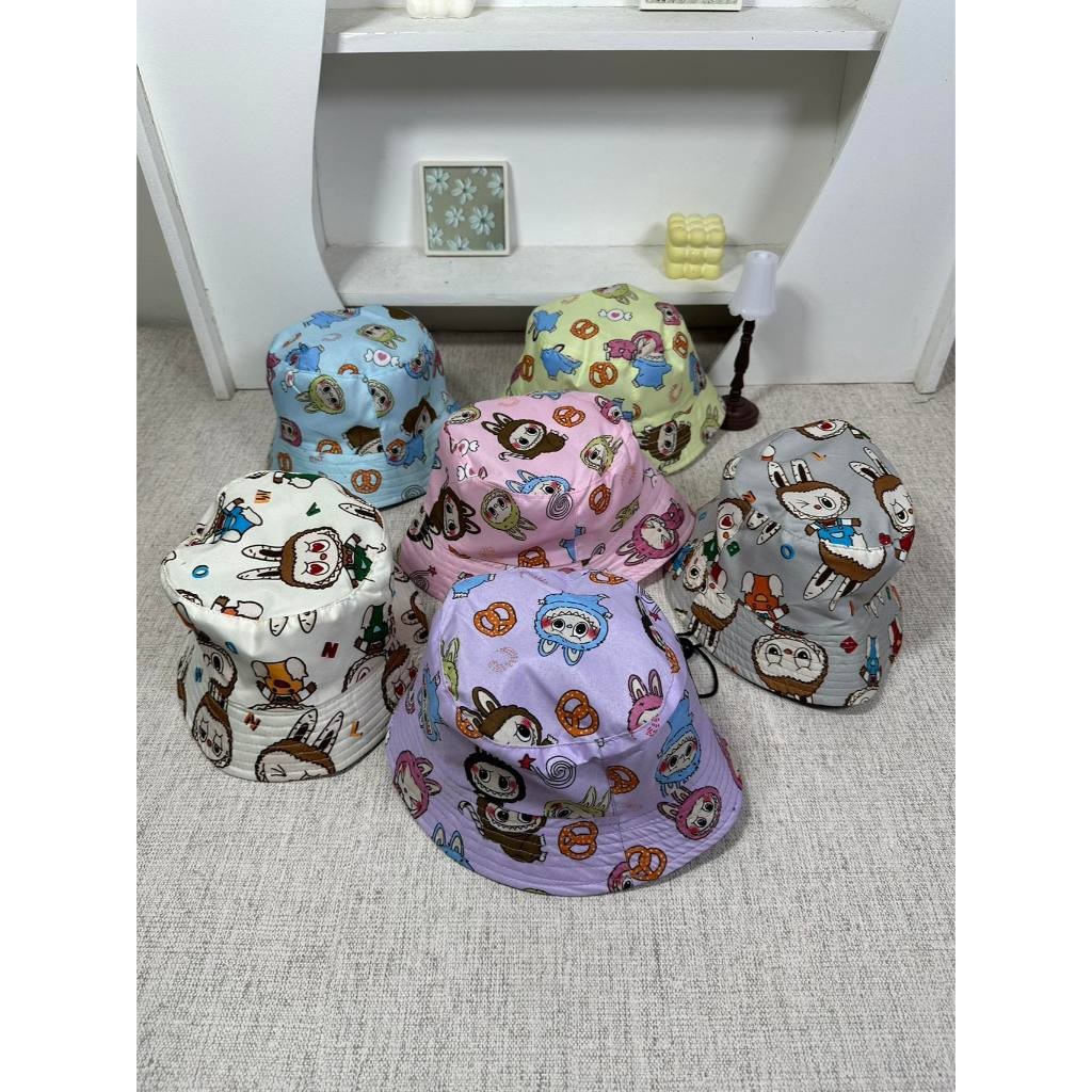 Jual Topi Bucket Anak Unisex 1Tahun-5Tahun Motif LABUBU #TP49 | Shopee ...