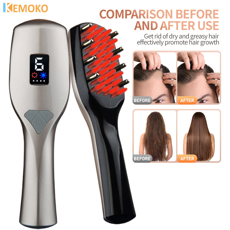 Jual Electric Laser Hair Growth Comb Anti Hair Loss Therapy Comb ...