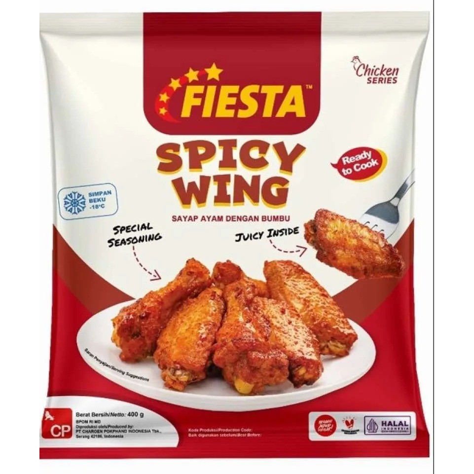 Jual Fiesta Chicken Spicy Wings 400 Gram | Shopee Indonesia