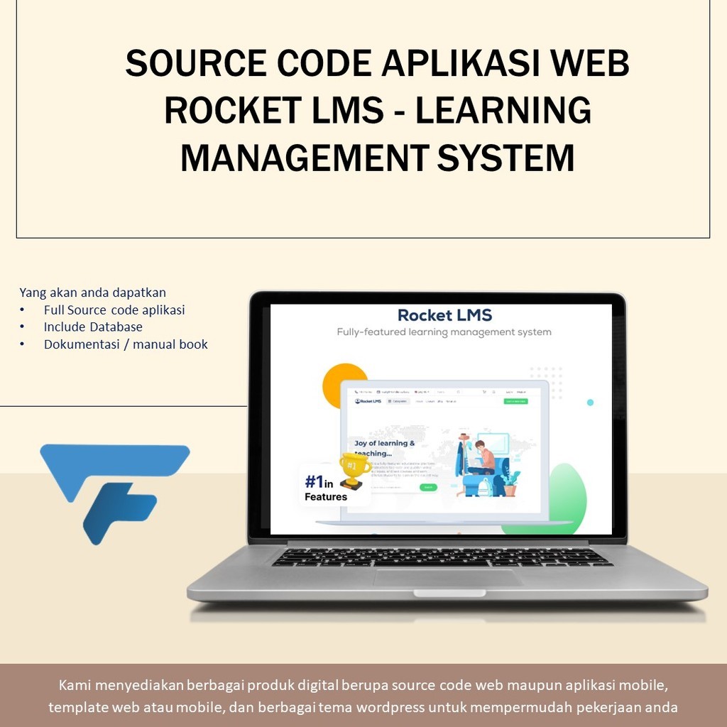 Jual SOURCE CODE APLIKASI WEB ROCKET LMS - LEARNING MANAGEMENT SYSTEM | Shopee Indonesia