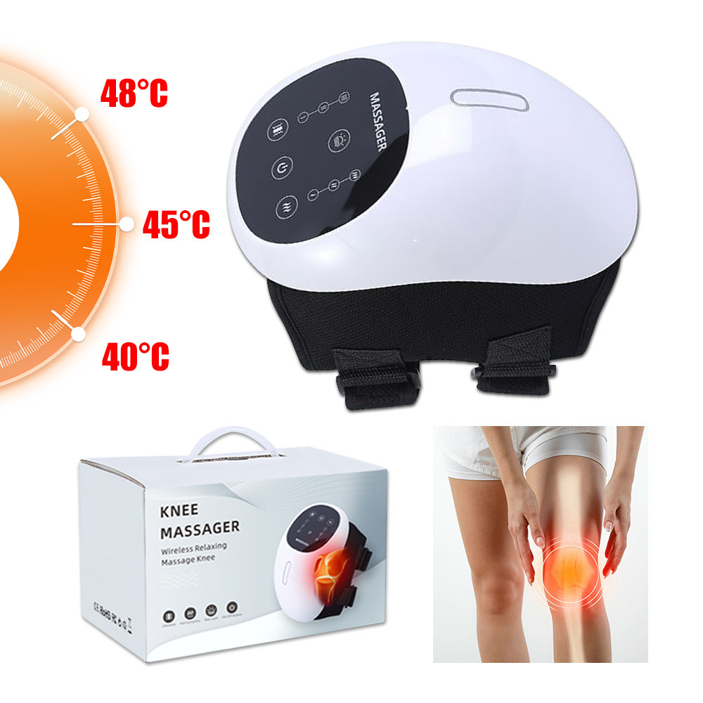 Jual PREORDER Knee Massager Infrared Heat and Vibration Knee Pain ...
