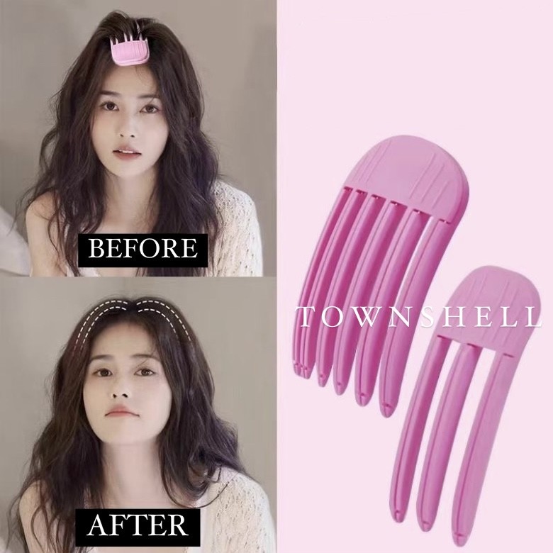 Jual Town Shell - Jepit Anti Lepek Poni Akar / Roll Anti lepek | Shopee ...