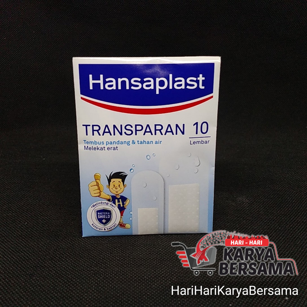 Jual PLASTER HANSAPLAST TRANSPARAN PACK 10'S STRIP STANDAR | Shopee ...