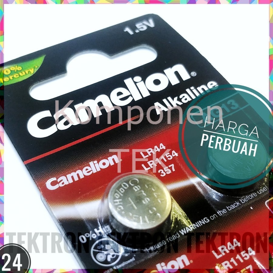 Jual Battery Lithium LR44 Batre Jam Termometer Timer Stopwatch Jangka Sorong Sigmat AG13 LR 44 ...