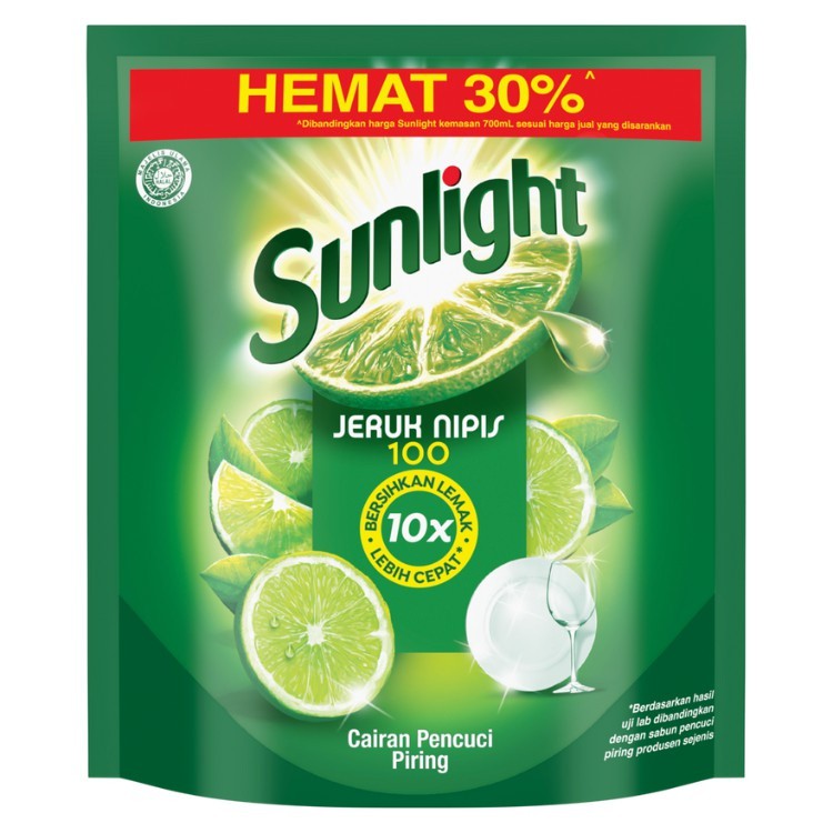 Jual SUNLIGHT D.WASH LIME REFIL 910GR | Shopee Indonesia