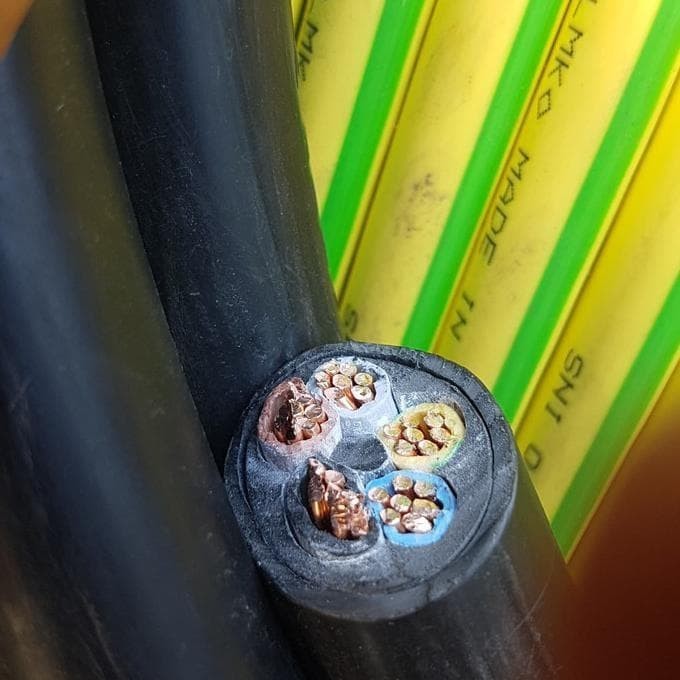 Jual Kabel Listrik / Power NYY 5x10mm Stranded (Mir7) Meteran / Eceran ...