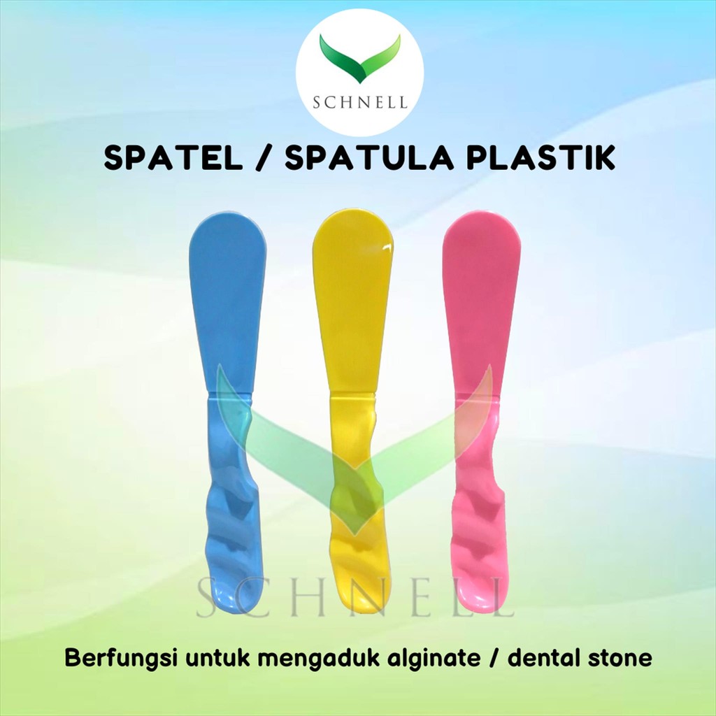 Jual Spatula / Spatel Plastik Pengaduk Alginate ( Promise) | Shopee ...