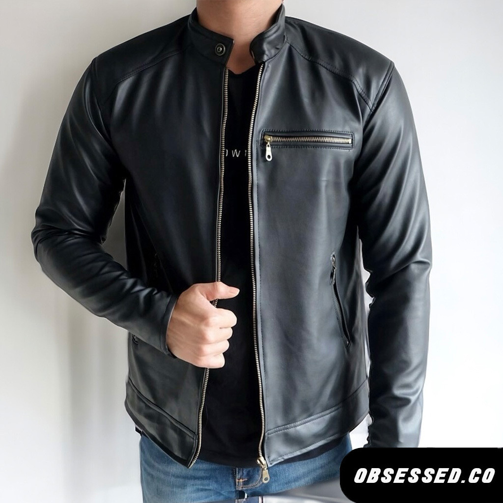 Jual Jaket Kulit Motor Pria Tahan Air dan Tahan Angin Model Ferrari ...