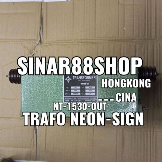 Jual TRAVO TRAFO NEON SIGN TUBES TRANSFORMER TYPE : T151122 / NT-1530 ...