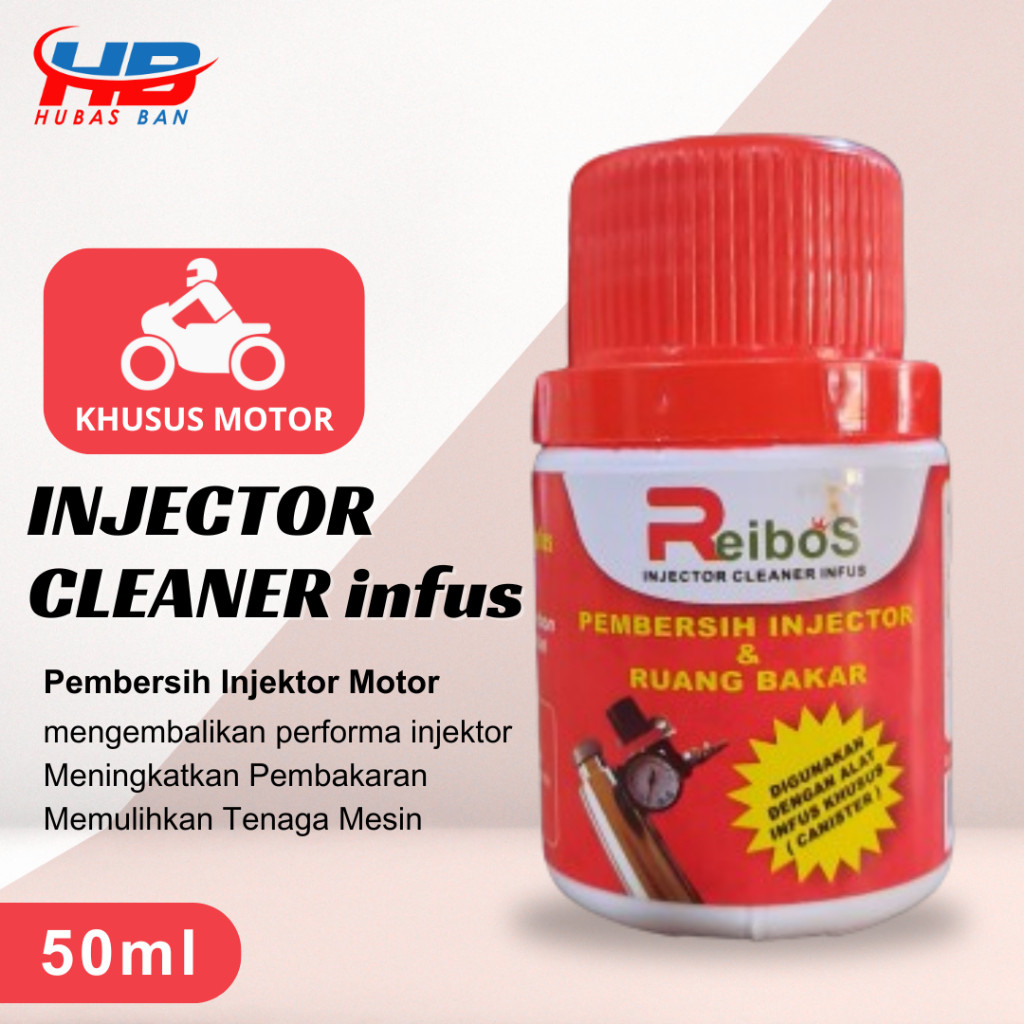 Jual Reibos Injector Cleaner 60ml Cairan Pembersih injektor motor tuan ...