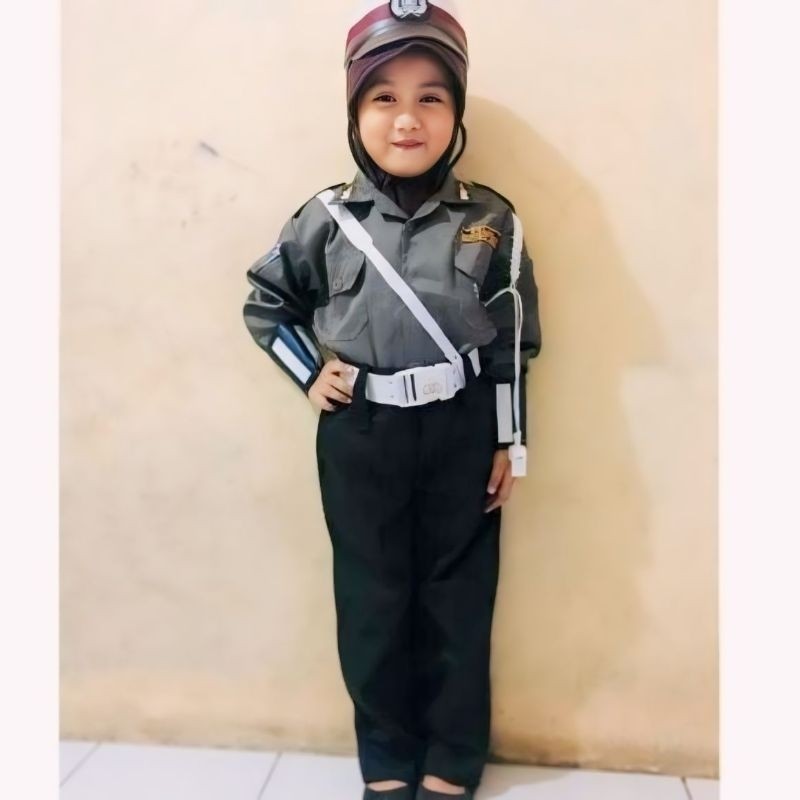 Jual SERAGAM ANAK POLISI CILIK ANAK TK LAKI LAKI DAN PEREMPUAN (3-9 ...