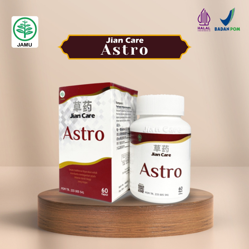 Jual Jiancare Astro - Obat Herbal Stroke Ringan & Hipertensi Terdaftar ...