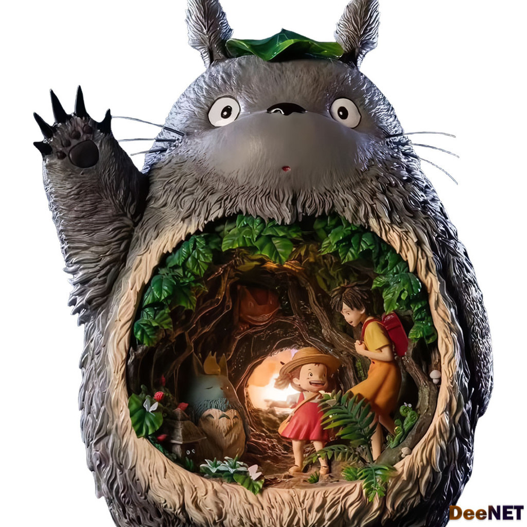 Jual Totoro Family Potrait Luminous My Neighbor Totoro 30cm Action ...