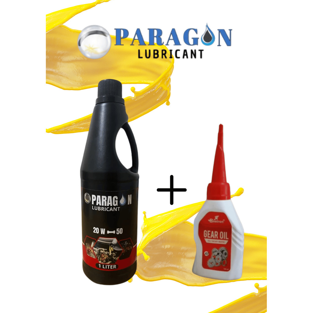 Jual Paket Oli paragon 1 Liter + Oli Gear Bestron | Shopee Indonesia