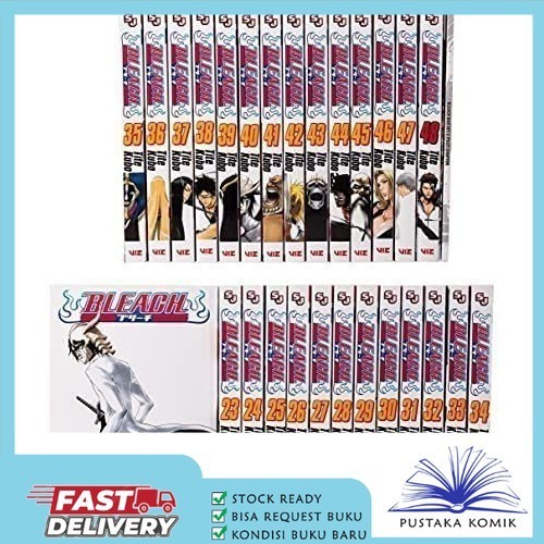 Jual Komik Bleach VOL. 1 - 21 ( 21 BUKU ) | Shopee Indonesia