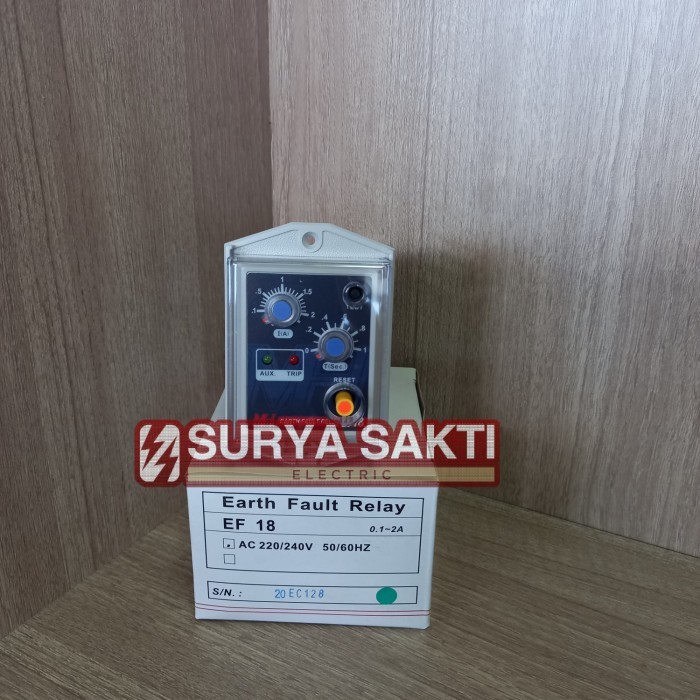 Jual EFR MH EF18 Earth Fault Relay Proteksi EF 18 MTB bukan ef18e ...