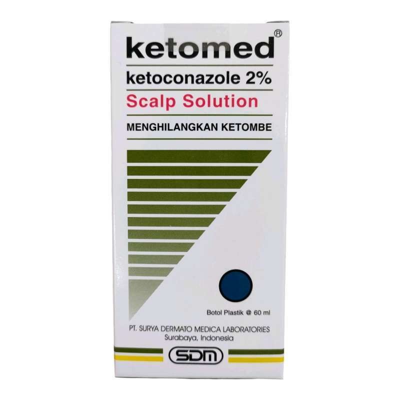 Jual Ketomed Scalp Solution Ketonazole 2% Menghilangkan Ketombe 60ml ...