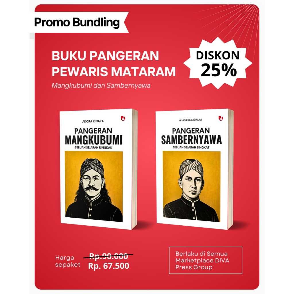 Jual DIVA Press - Paket Buku Pangeran Pewaris Mataram (Pangeran ...