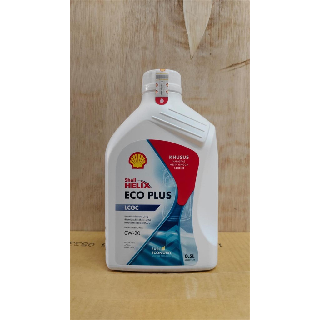 Jual Oli Mesin Shell Helix ECO Plus LCGC 0W-20 0.5 Liter Scan Barcode ...