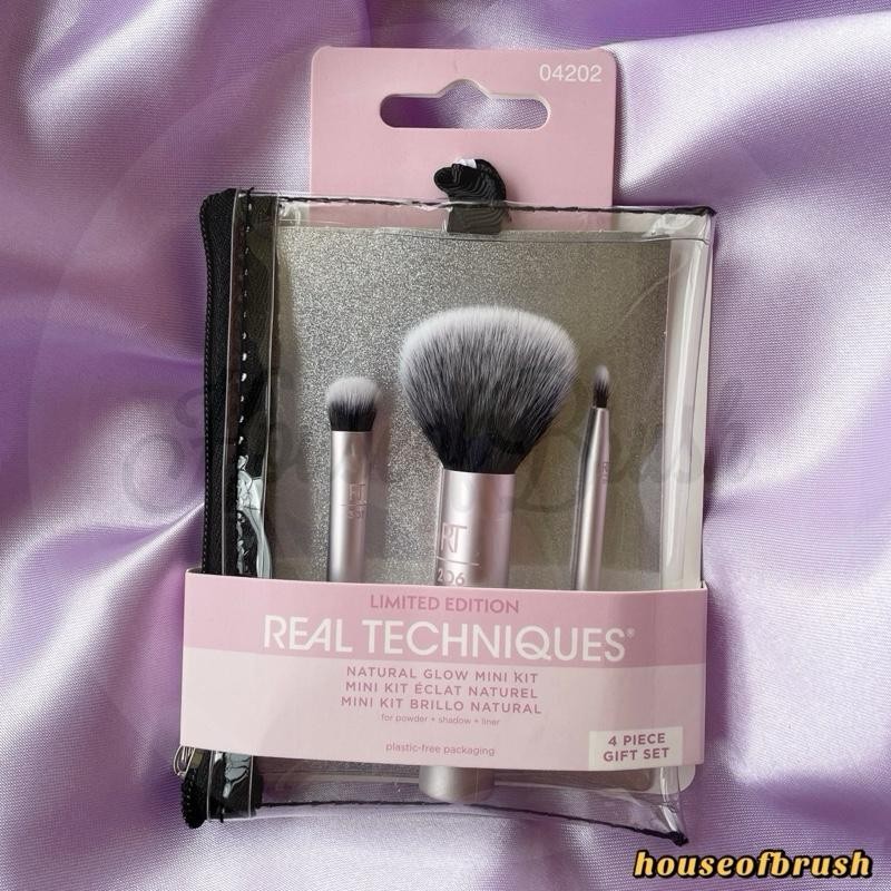 Jual Real Techniques Natural Glow Mini Kit | Kuas Wajah | Shopee Indonesia