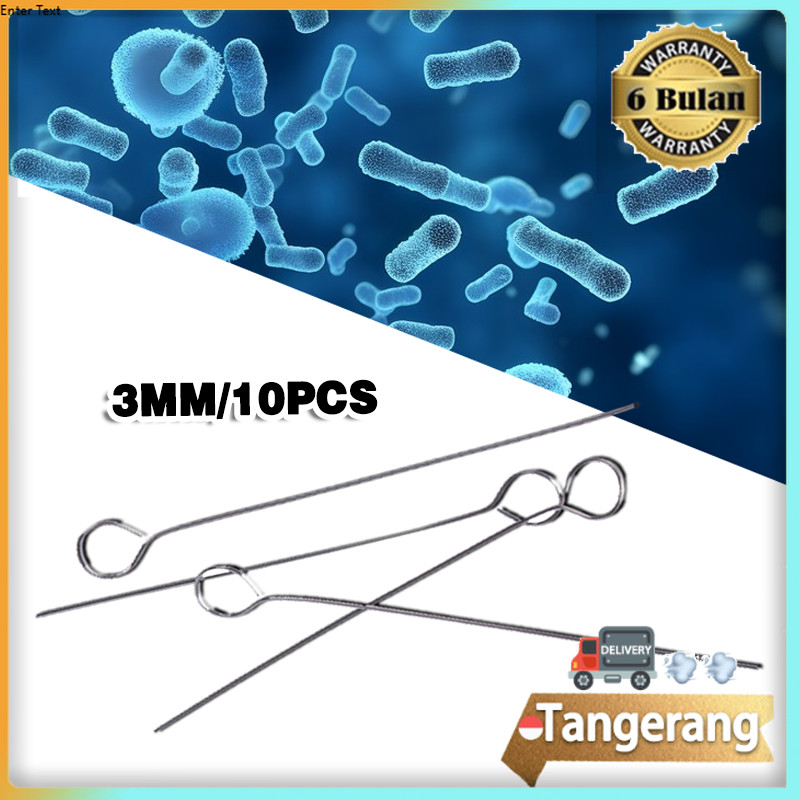 Jual 10PCS Jarum Ose Bulat Pemegang Kawat Jarum Ose Holder Inoculation ...