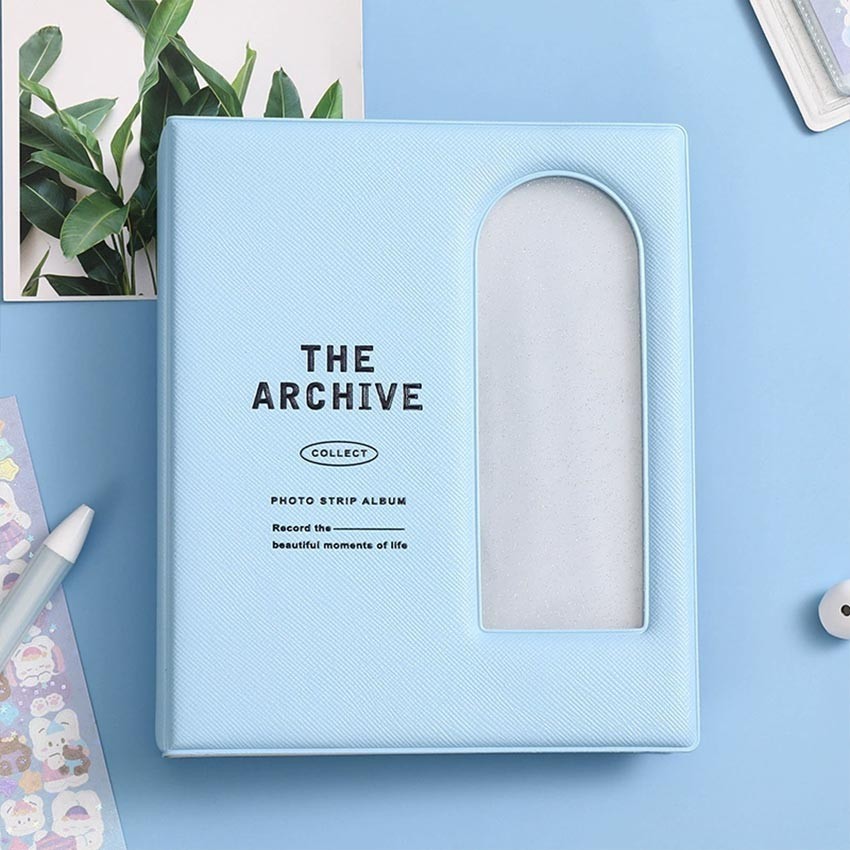 Jual Buku Album Fotostrip Retro 4 Grid / Album Foto Polaroid & Instax ...