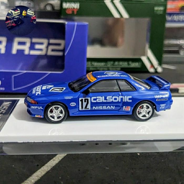 Jual HJ99 Diecast Time Micro Nissan Skyline GTR R32 Calsonic | Shopee ...