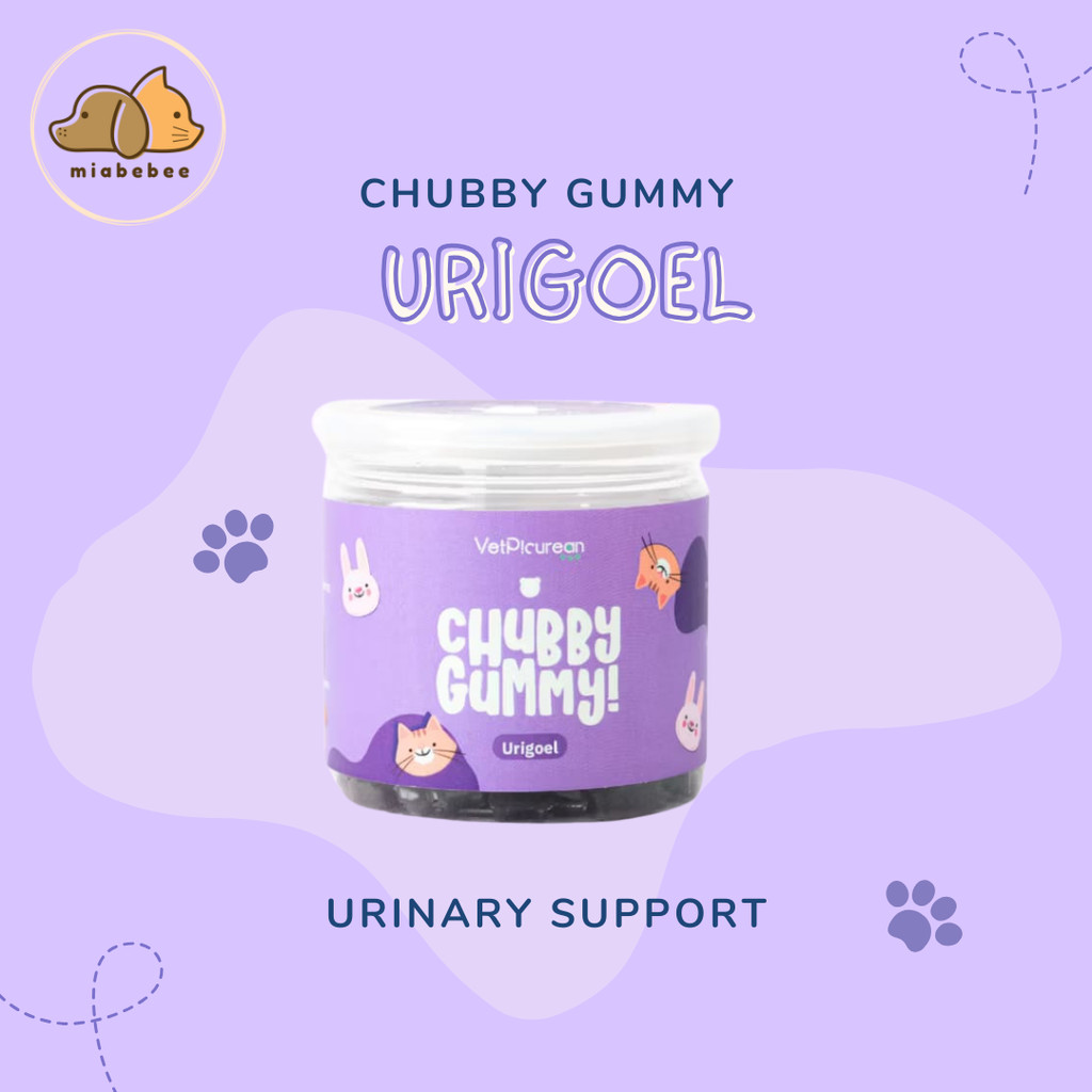 Jual Vetpicurean Chubby Gummy URIGOEL u/ FLUTD/FUS - Vit Urinery Anjing ...