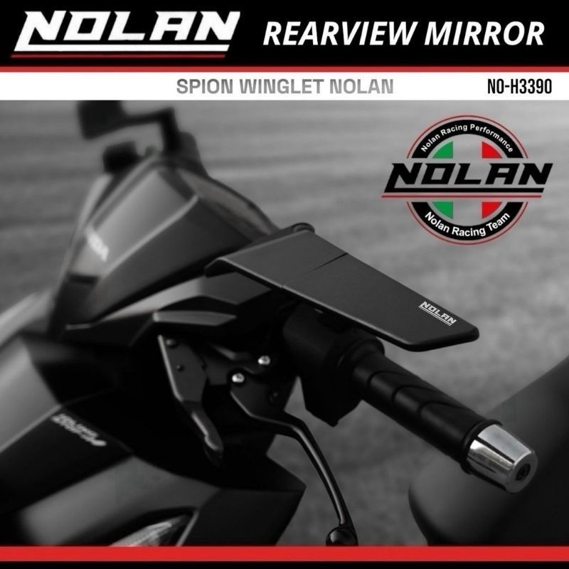 Jual Spion winglet Original Nolan spion winglet universal Nmax aerox ...