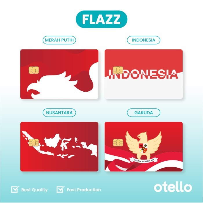 Jual Kartu Flazz BCA Indonesia Dirgahayu RI 17 Agustus eToll ...