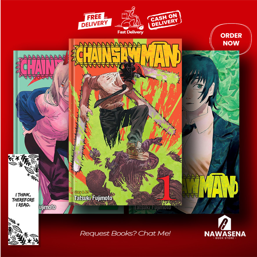Jual (Komik) Chainsaw Man Collection (Vol 1-17) - Tatsuki Fujimoto (English) | Shopee Indonesia