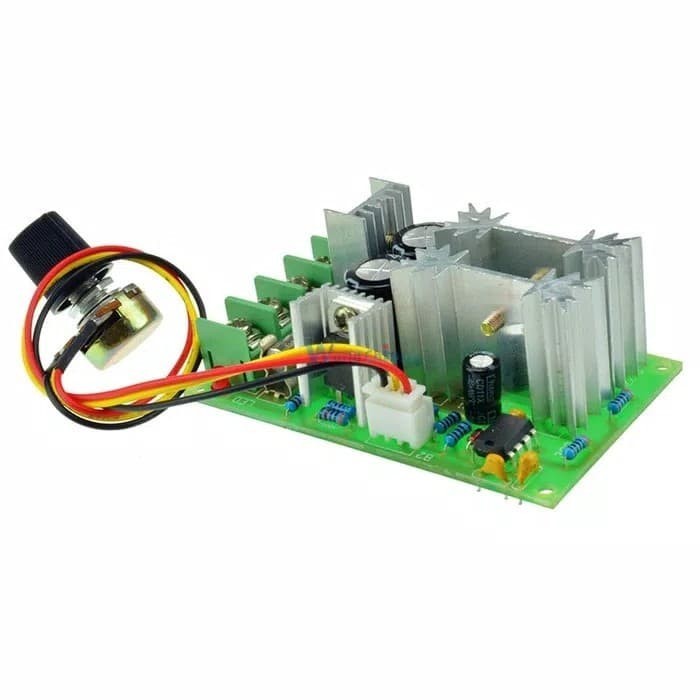 Jual CAT99 DC Motor Speed Controller 1200W 10-60V 20A Adjustable PWM ...