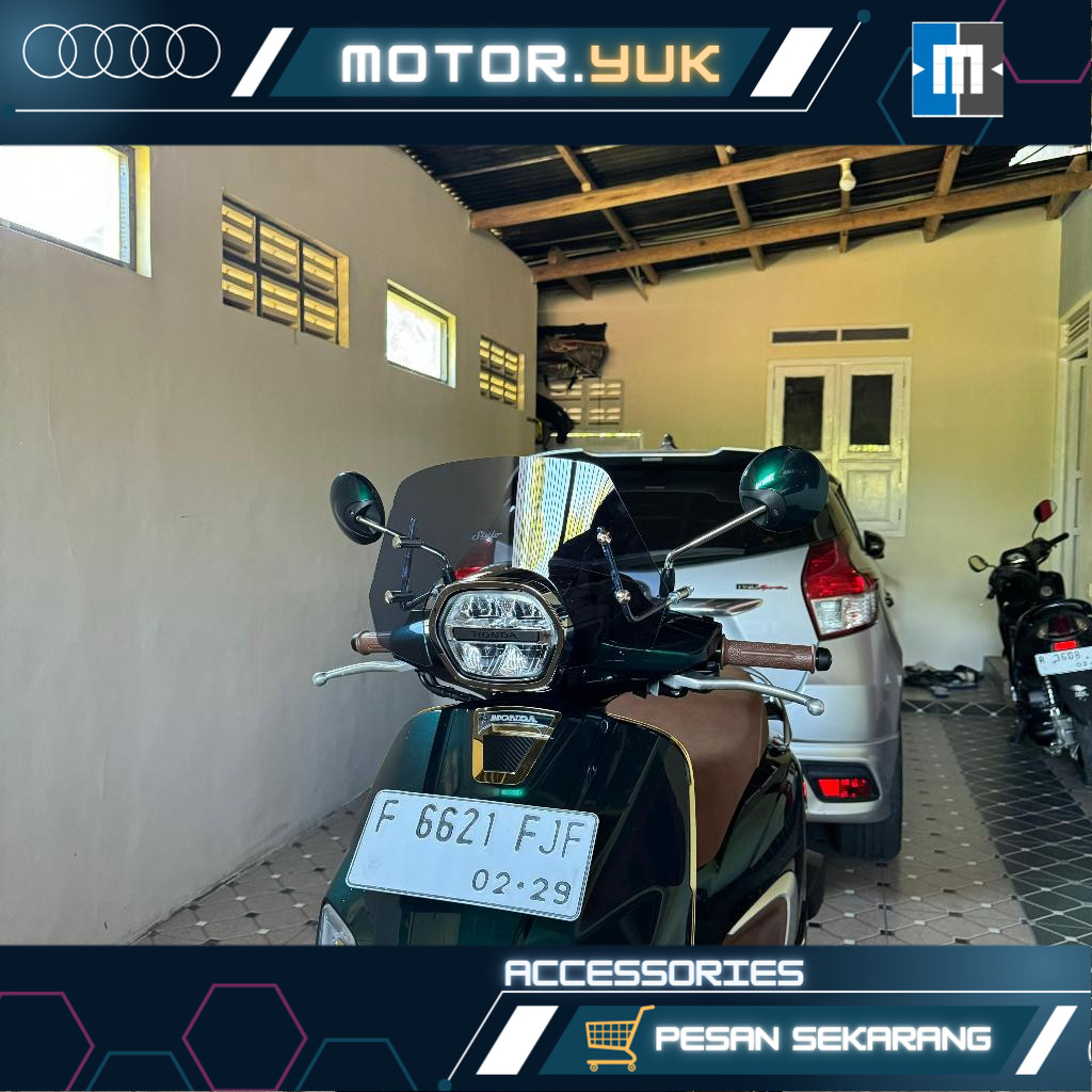 Jual Windshield Stylo 160 Visor Stylo 160 Bahan Kaca Tebal | Shopee ...