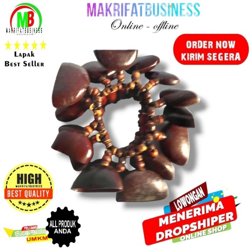 Jual MAKRIFATBUSINESS Gelang Alat Music Tradisional MARAKAS Maracas ...