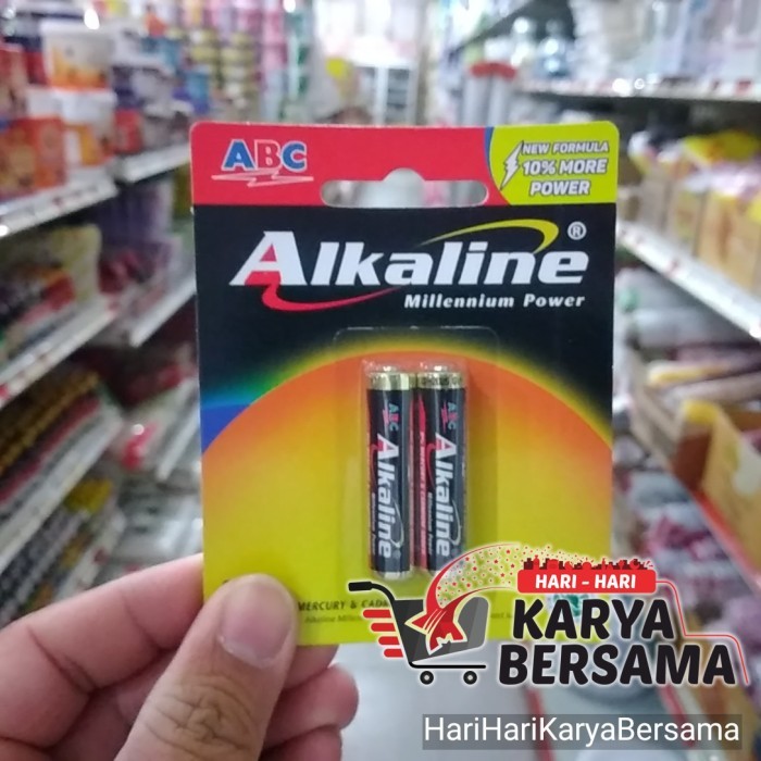Jual BATERAI ALKALINE LR-03 AAA A3 2'S | Shopee Indonesia