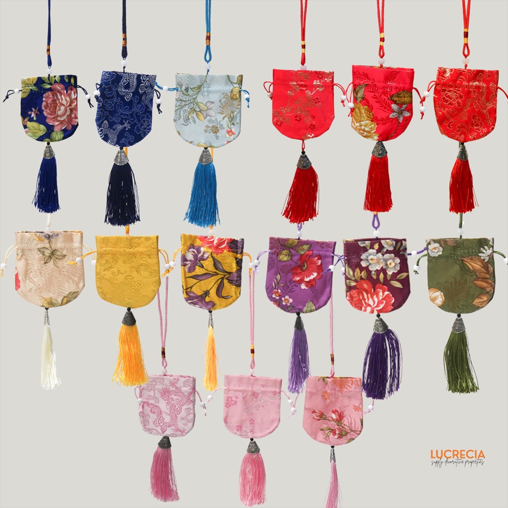 Jual Lucky Tassel Imlek Gantungan Jimat Hoki CNY Dekorasi Chinese New ...