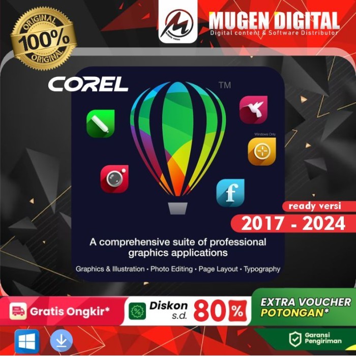Jual 100% original CorelDraw license Aktivasi Online | Shopee Indonesia