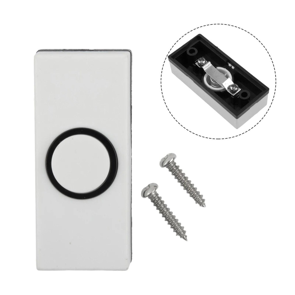 Jual Plastic Hard Wiring Press Button Press Button Push Press Chime ...