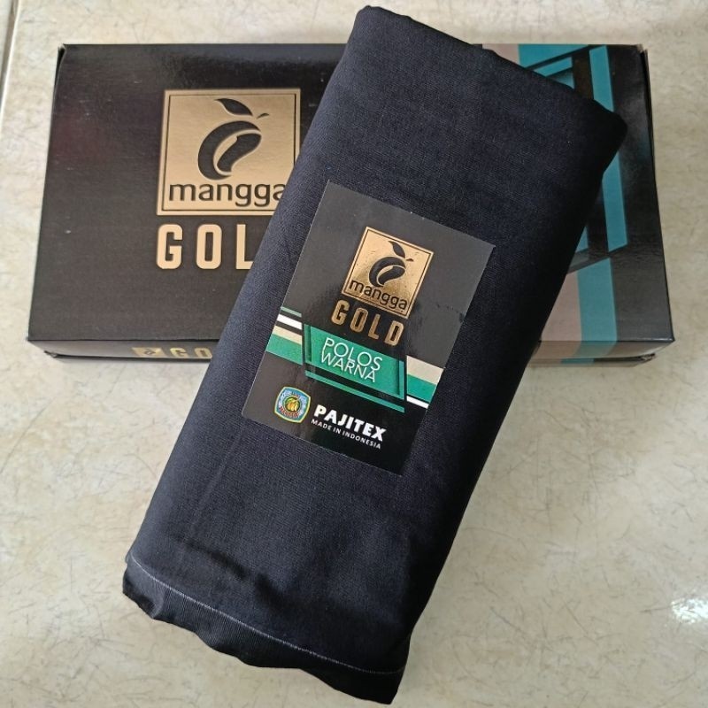 Jual sarung mangga gold premium original polos warna tumpal | Shopee ...