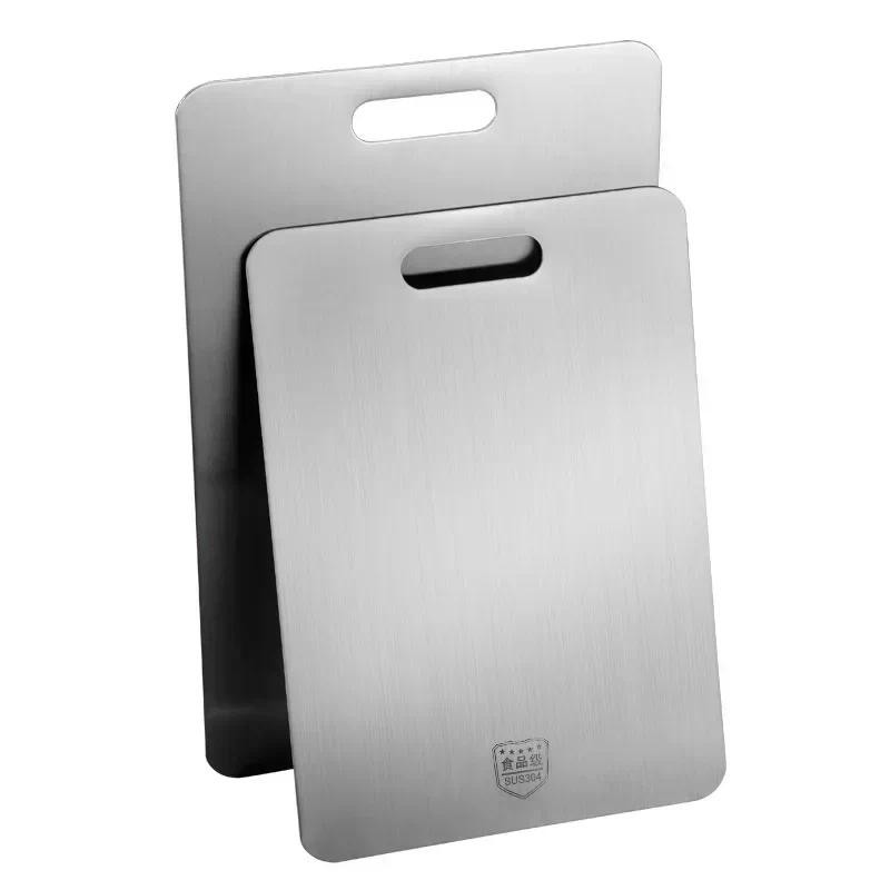 Jual Premium Stainless Steel Chopping Block–Easy Clean Cutting Board ...