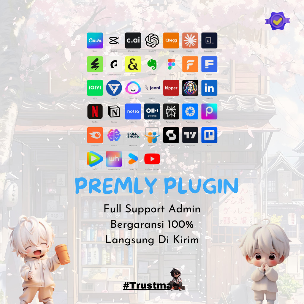 Jual Premly Extension Chrome Akses Semua Aplikasi Premium Hanya Dengan Satu Kali Klik - ALL IN ...