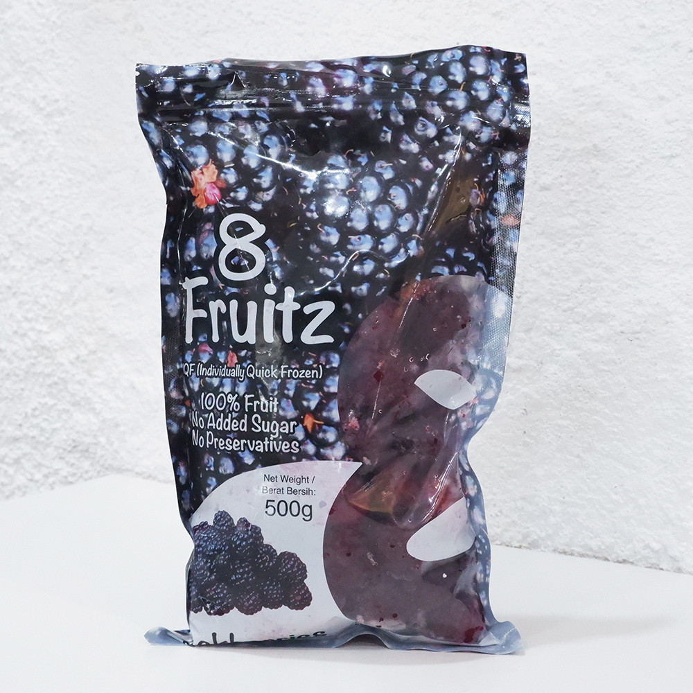 Jual 500G IQF BLACKBERRIES Frozen Buah Blackberry Beku - 8 FRUITZ | Shopee Indonesia