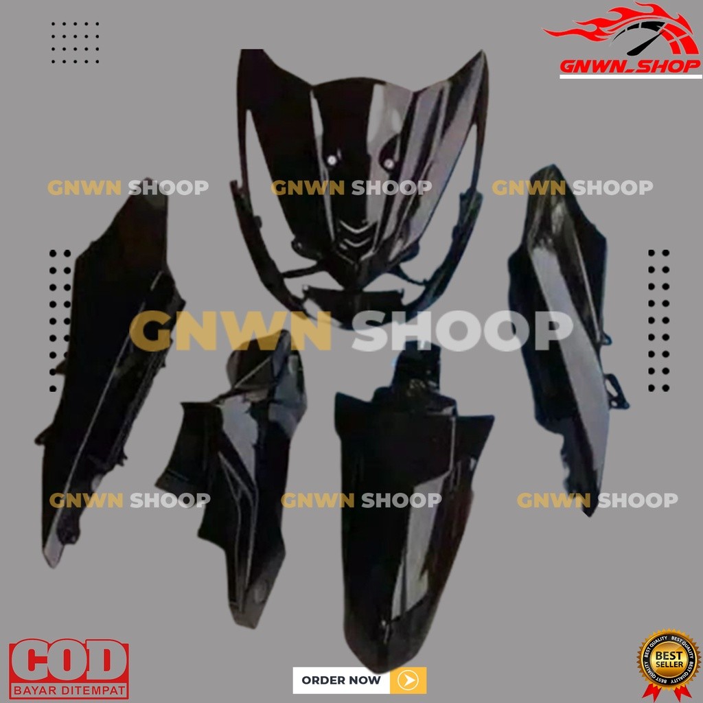 Jual FULL BODY BEAT FI 2014-2015 STARTER HALUS HITAM MURAH | Shopee ...