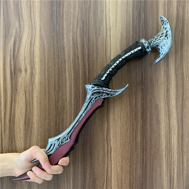 Jual 1:1 Beast Sickle Cosplay Weapon Orc Anti Mage Scythe of Vyse Elf ...