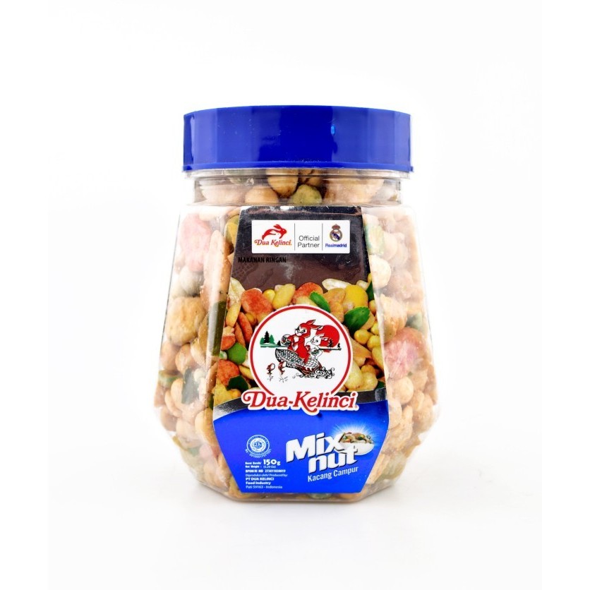 Jual NEW ITEM SNACK DUA KELINCI MIX NUT KACANG CAMPUR TPS 150G | Shopee ...