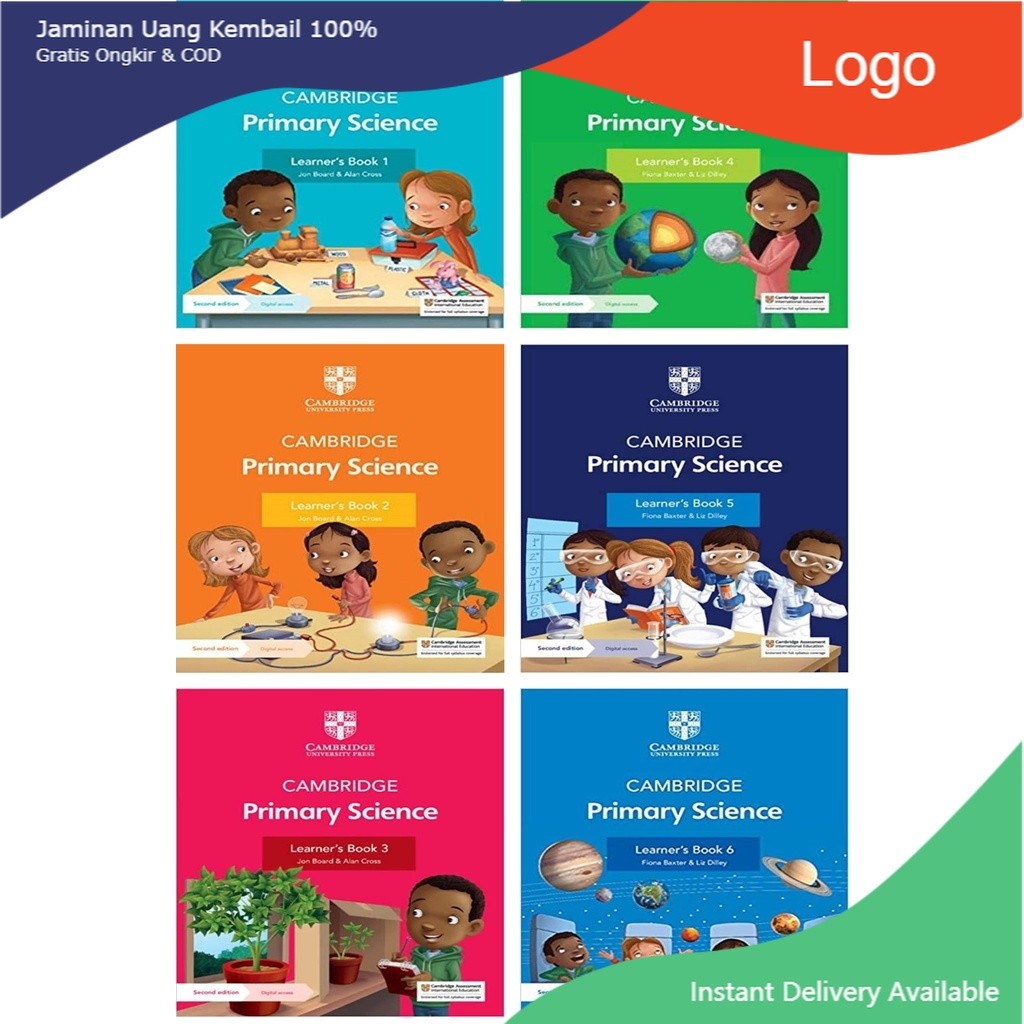 Jual Second Edition / Cma Primary Science Learner Book 1 - 6 / Full ...