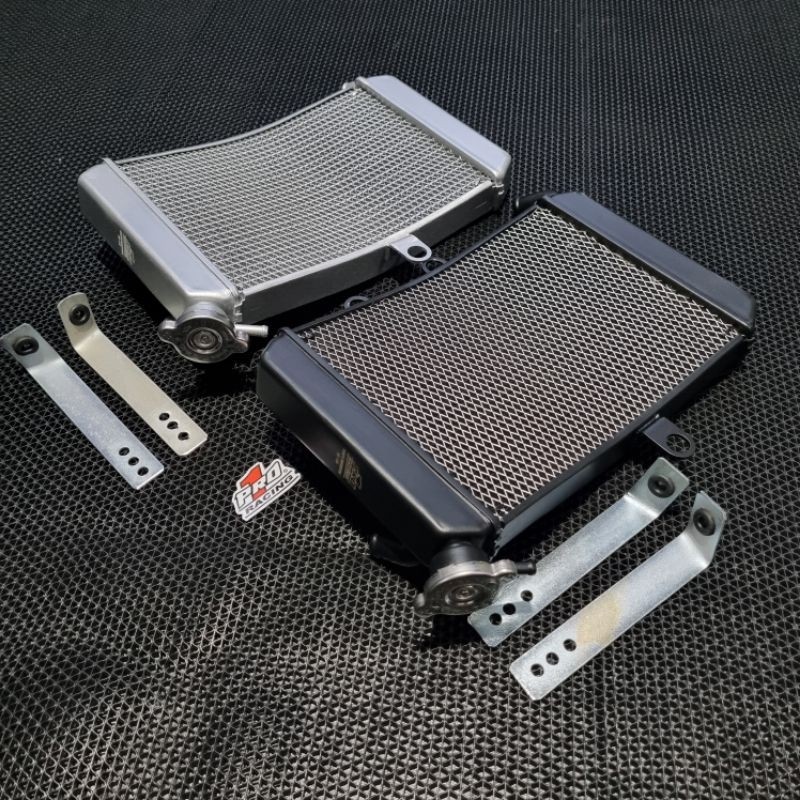 Jual radiator ninja R SS dan RR curve gambot original pro 1 racing non ...