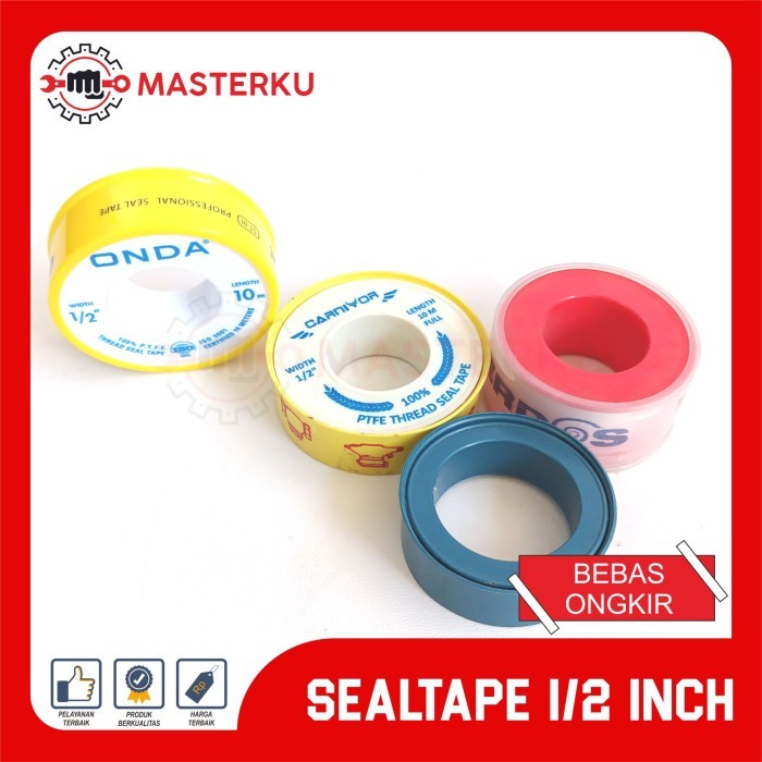 Jual SEALTAPE ONDA / SEAL TAPE / ISOLASI KRAN / SELOTIP PIPA | Shopee ...