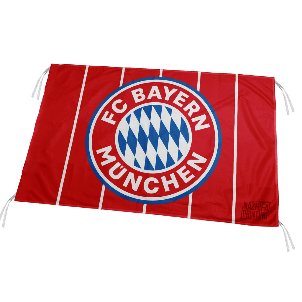 Jual Bendera FC Bayern Munchen Original - Klub Bola Europe League Flag ...